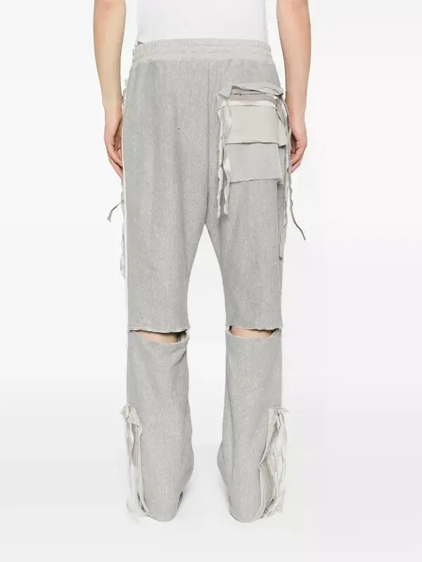 MIDORIKAWA Light Cut-out Detail Trousers