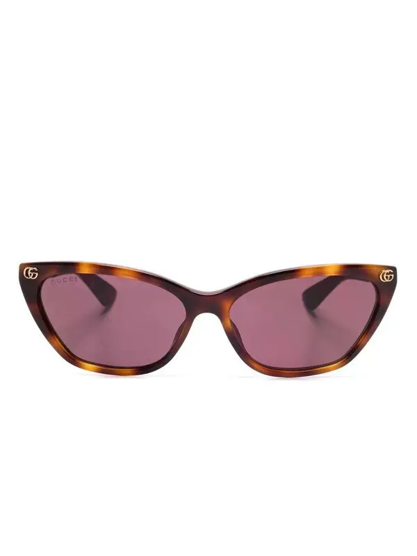 Gucci Cat Eye Sunglasses - Brown