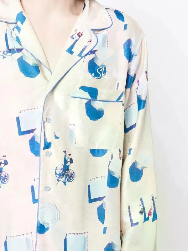 BLUE SKY INN Beach Graphic-print Shirt