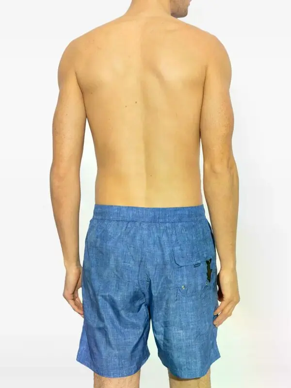 Paul & Shark Charm-detail Swim Shorts
