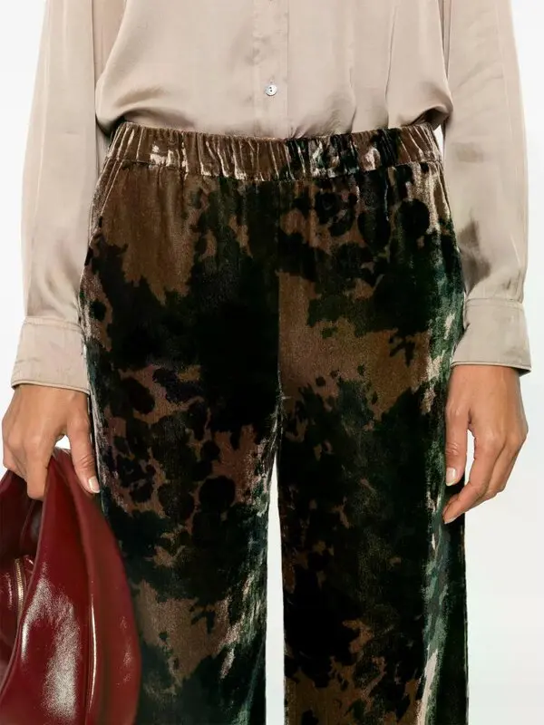 DIEGA Portorico Velvet Effect Trousers