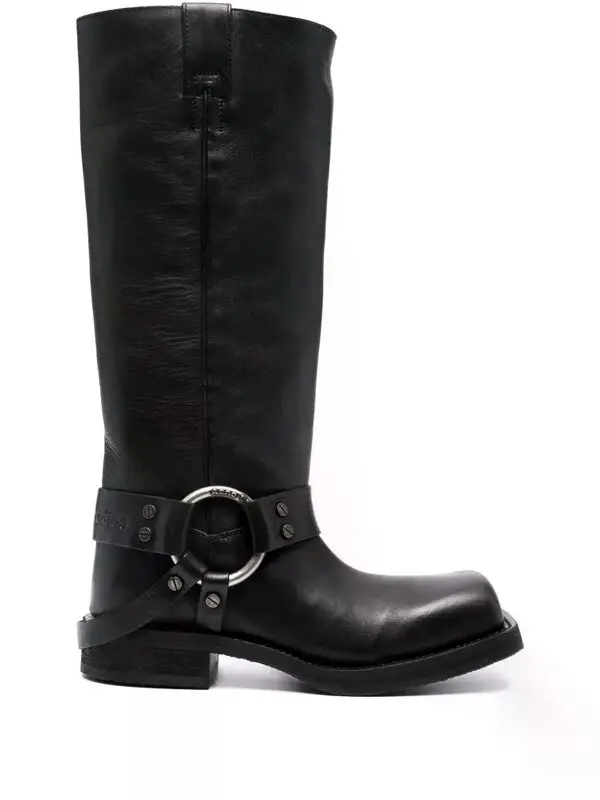 Acne Studios Square-toe Leather Boots