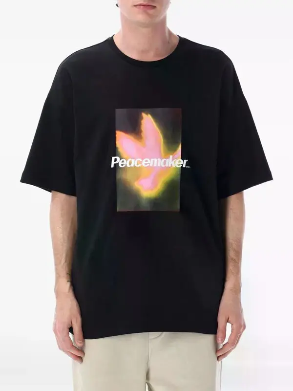 PEACEMAKER OAMC Bird T-shirt - Black