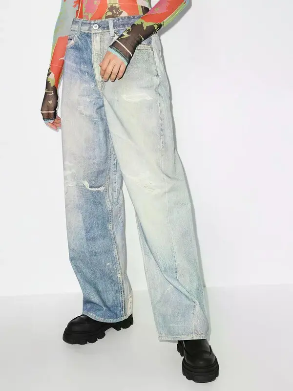 Our Legacy Full Cut Distressed Jeans