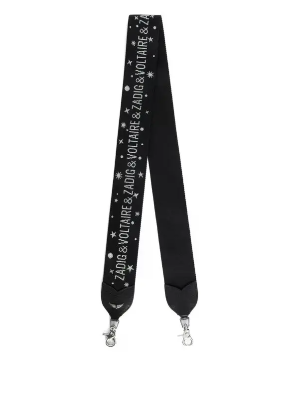 Zadig&Voltaire Starlight Shoulder Strap - Black