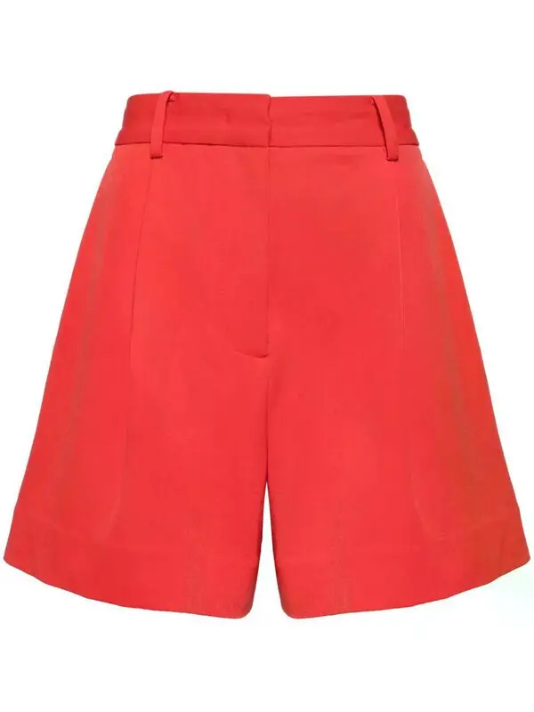 Staud Heather Pleat-detail Shorts