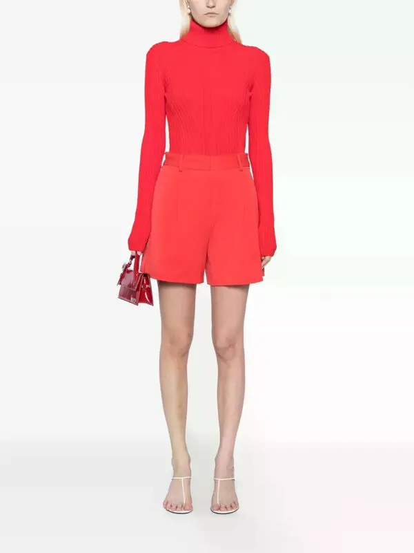 Staud Heather Pleat-detail Shorts