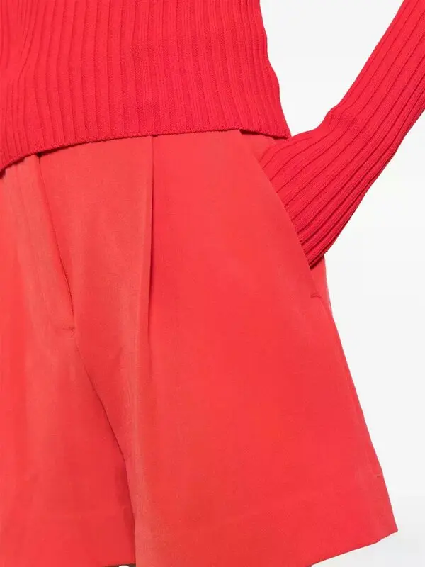 Staud Heather Pleat-detail Shorts