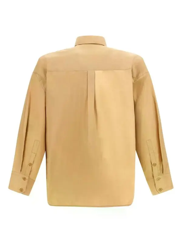 LOW CLASSIC Beige Cotton Shirt