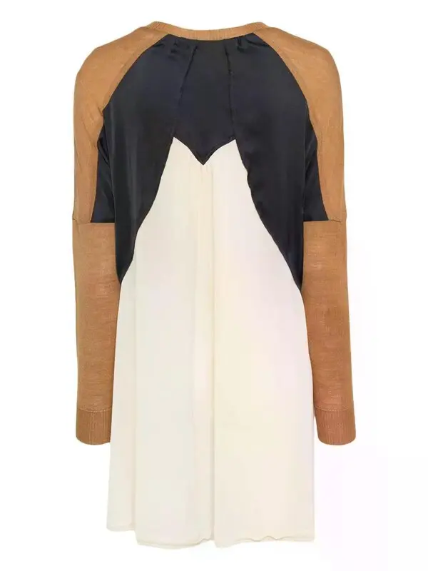 Undercover Paneled Jumper - Brown