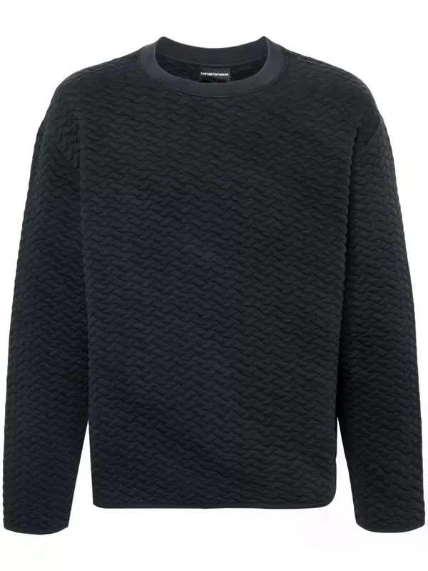 Emporio Armani Quilted Sweatshirt