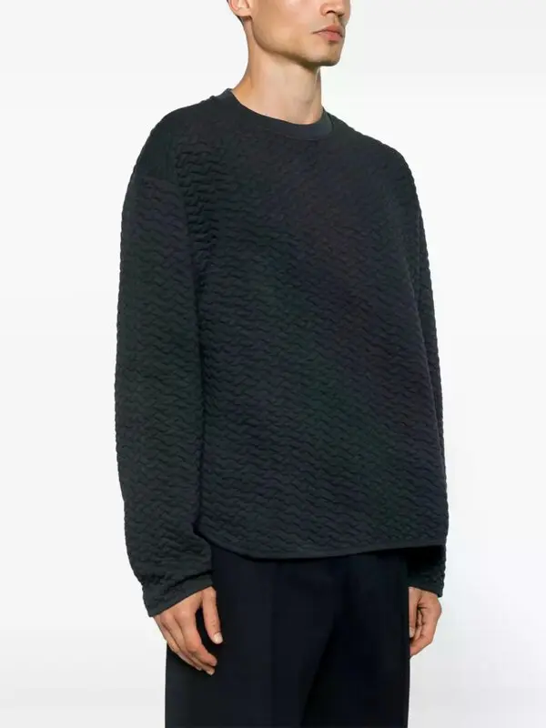 Emporio Armani Quilted Sweatshirt