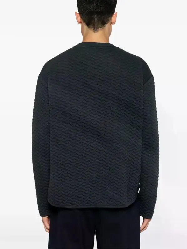 Emporio Armani Quilted Sweatshirt