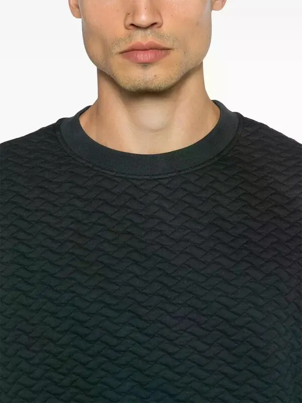 Emporio Armani Quilted Sweatshirt