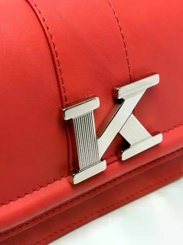 Kiton Leather Mini Bag With Logo Plaque