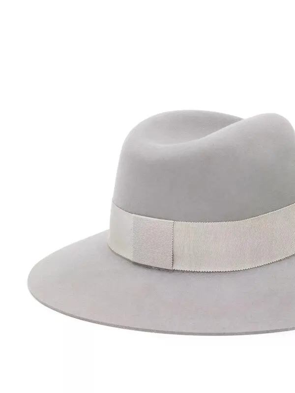MAISON MICHEL Henrietta Felt Fedora Hat