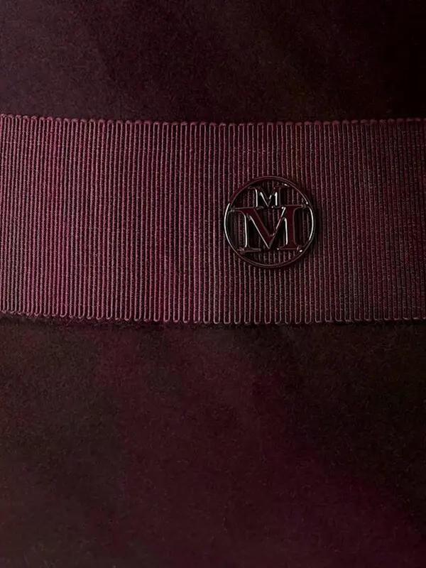 MAISON MICHEL Fedora Hat - Red
