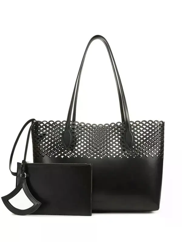 SERGIO ROSSI Sr Mermaid Tote - Black