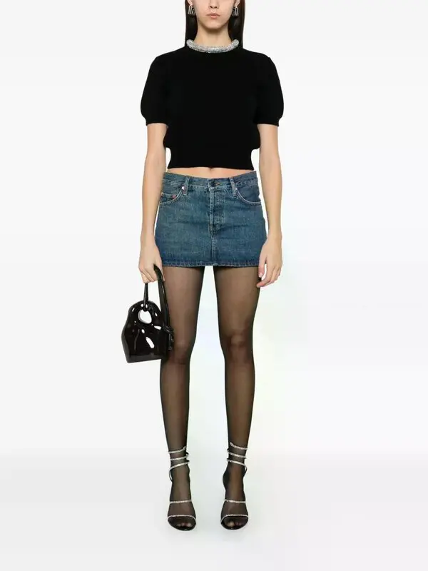 Alexander Wang Crystal-embellished T-shirt