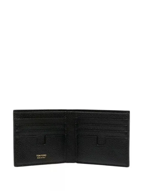 TOM FORD Logo-stamp Leather Wallet