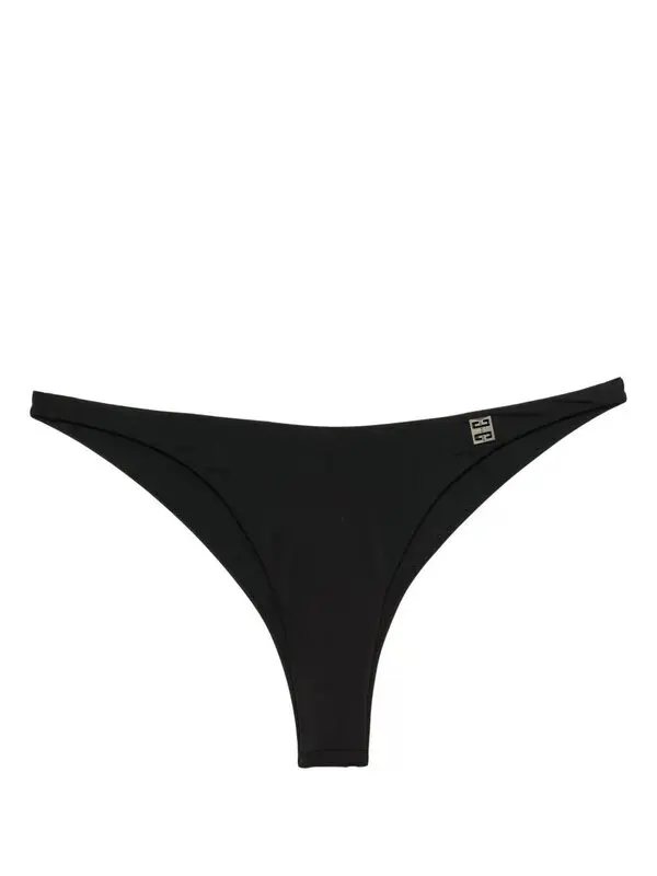 Givenchy 4g-plaque Bikini Bottom - Black