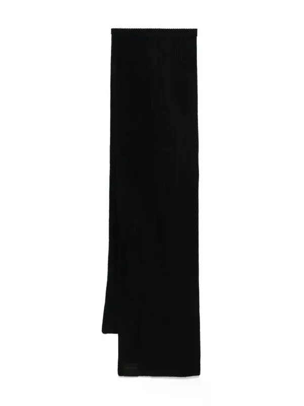 TOM FORD Ribbed Scarf - Black