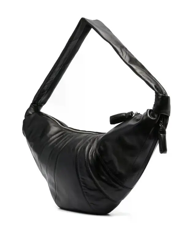 LEMAIRE Croissant Shoulder Bag - Black