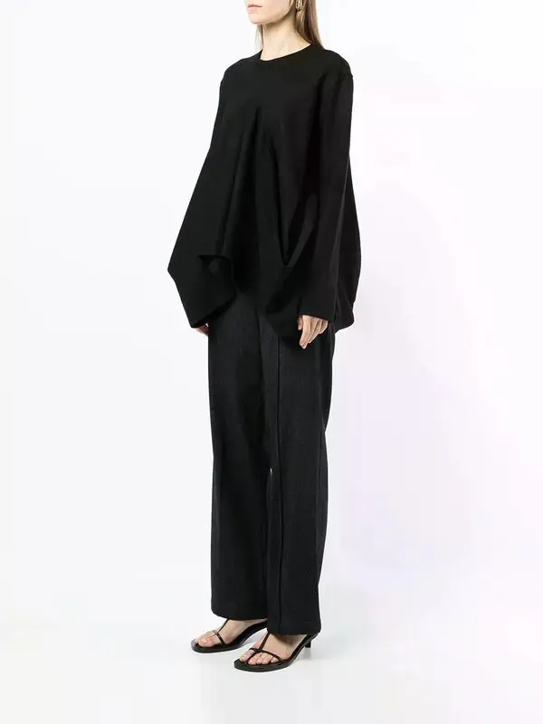Goen.j Draped Jersey Top