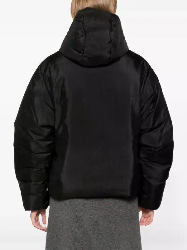 JIL SANDER Hooded Padded Down Jacket