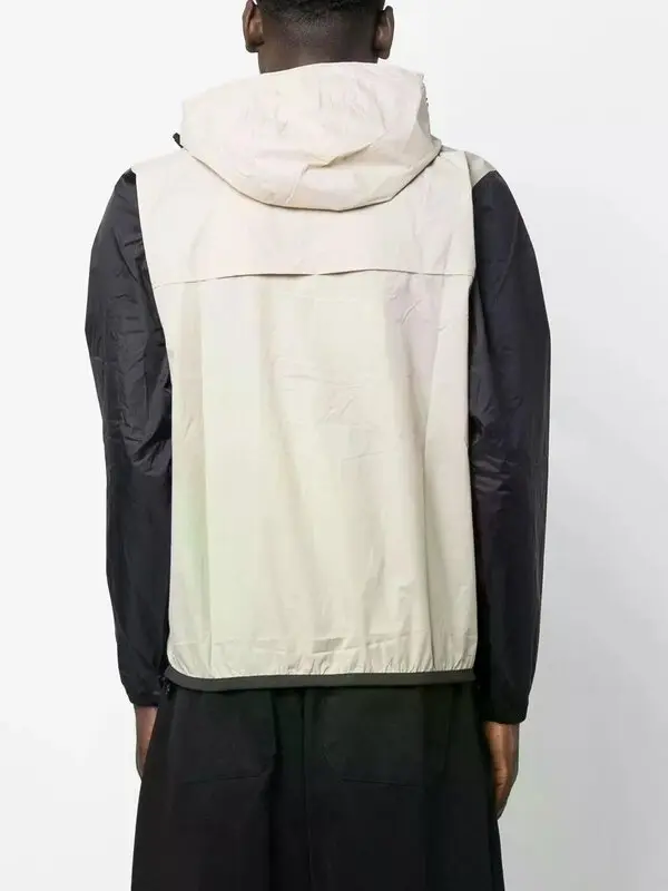 Play Comme Des Garcon Half Zip Hooded Jacket