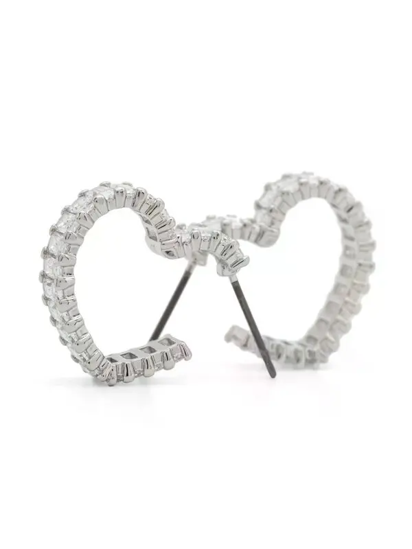 SWAROVSKI Matrix Hoop Earrings