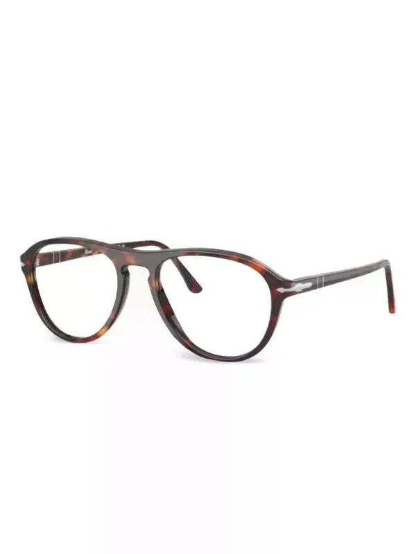Persol Pilot Frame Eyeglasses - Brown
