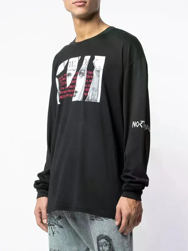 HACULLA. Graphic Print Cotton Sweatshirt