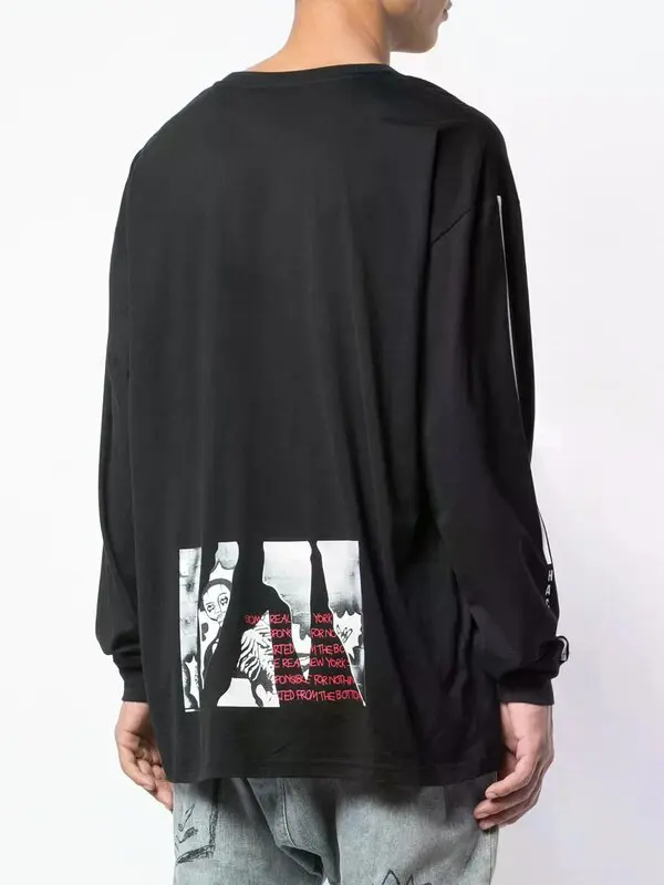 HACULLA. Graphic Print Cotton Sweatshirt