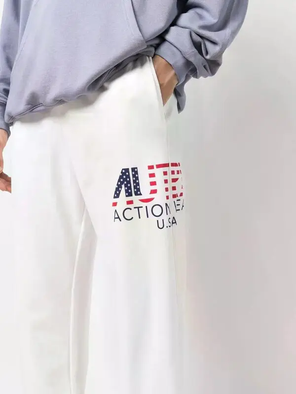 AUTRY Logo-print Cotton Sweatpants