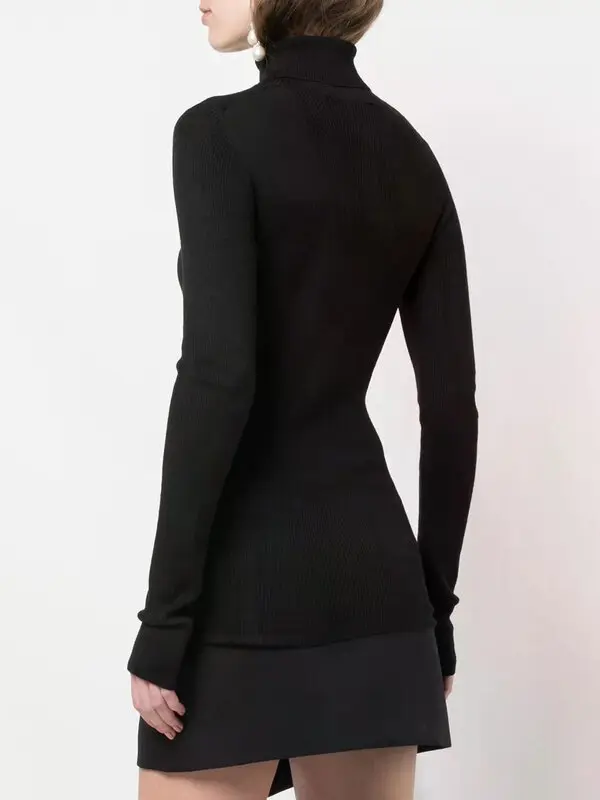 Wardrobe.NYC Release 05 Ribbed Merino Wool Roll-neck Jumper