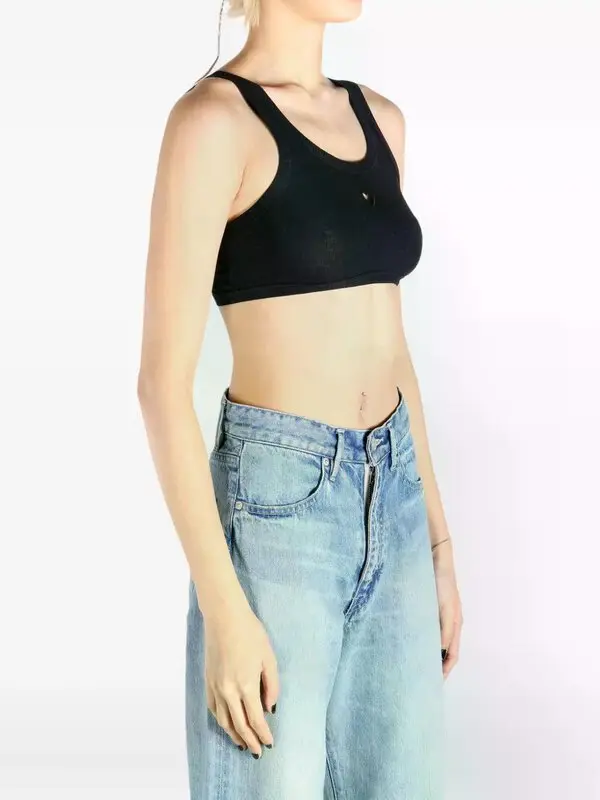 BASERANGE Ribbed Crop Top