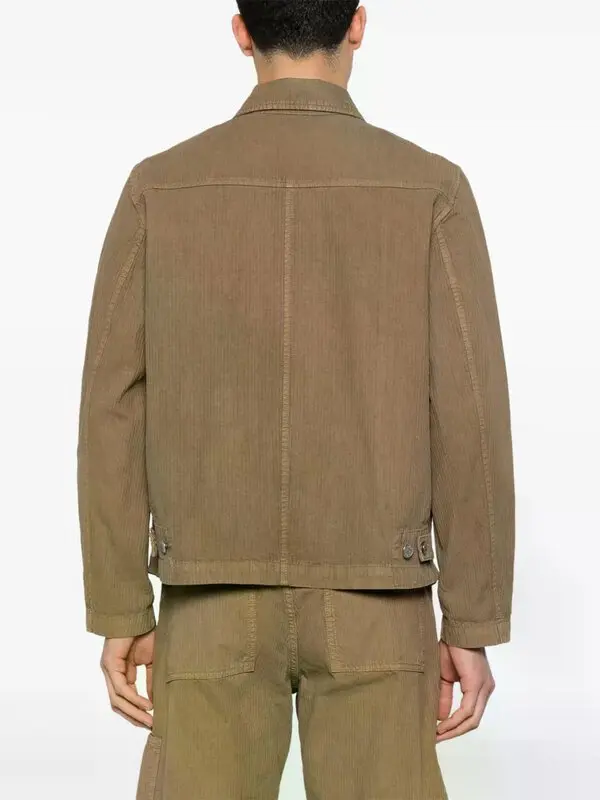 SUNFLOWER Striped Corduroy Jacket - Brown