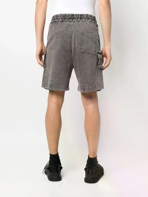 MAUNA KEA Acid Wash Cargo Shorts