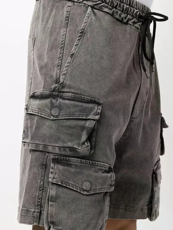 MAUNA KEA Acid Wash Cargo Shorts