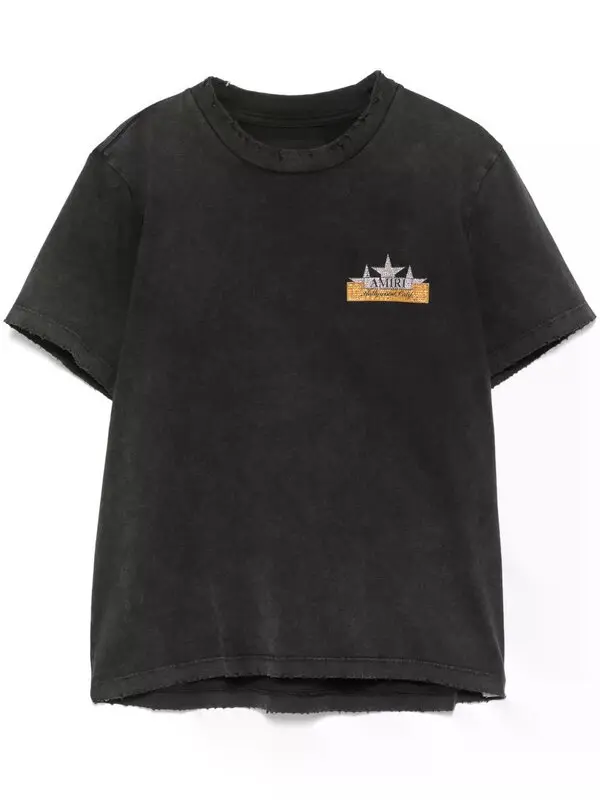 Amiri Vintage Crystal Star T-shirt - Black