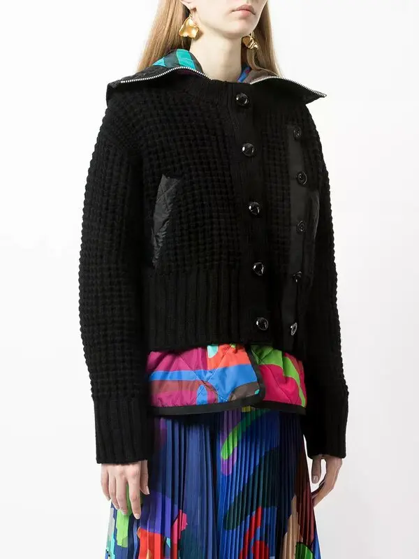 Sacai X Kaws Deconstructed Layered Blouson