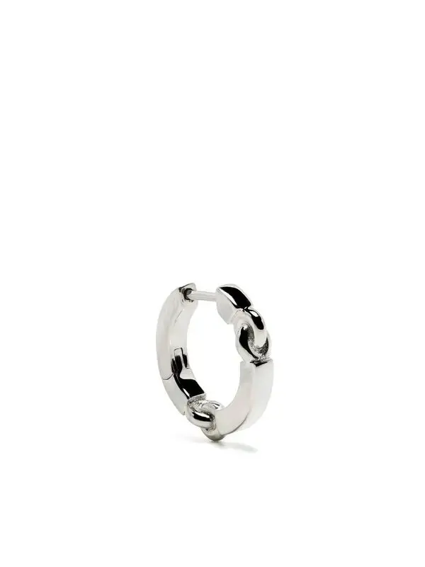 MAOR Aphelion Hoop Earring - Silver