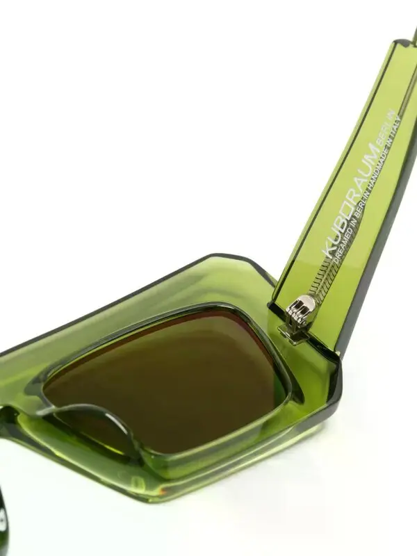 KUBORAUM Rectangle Frame Sunglasses - Green