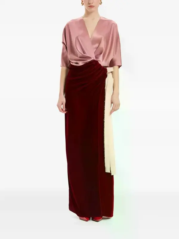 V:PM ATELIER Carrie Maxi Dress - Pink