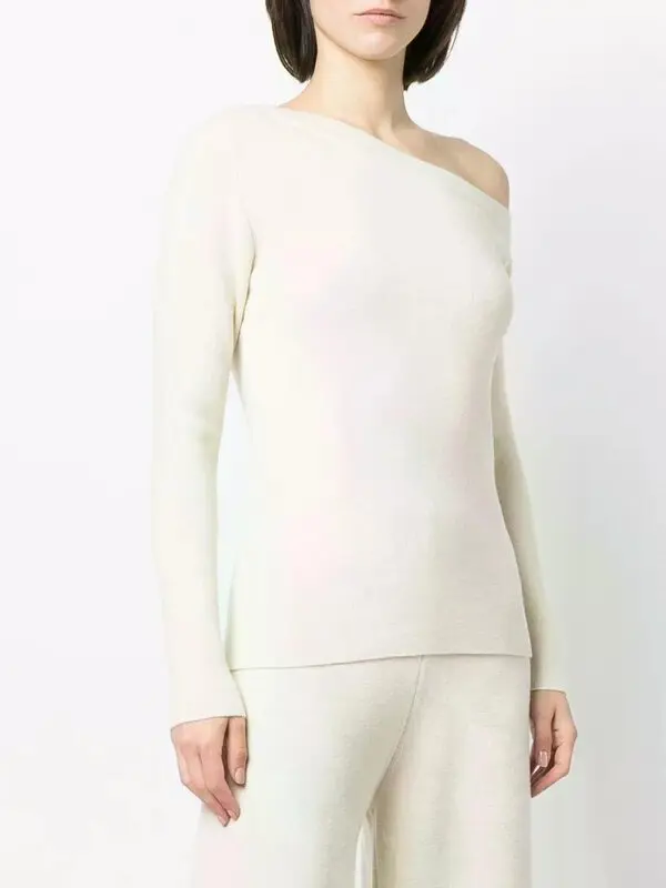 PAULA One-shoulder Cashmere Jumper