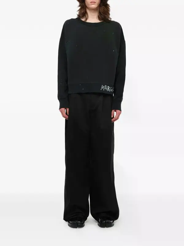 MAISON MARGIELA Logo-print Sweatshirt