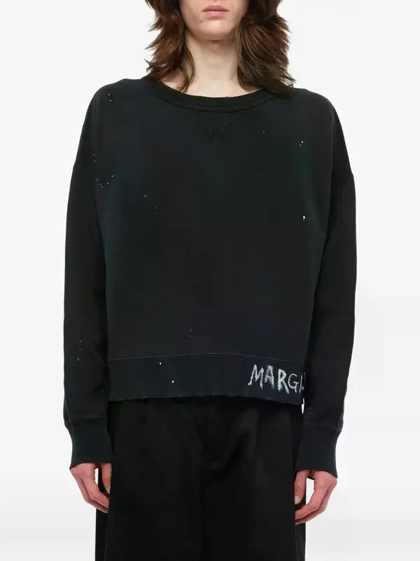 MAISON MARGIELA Logo-print Sweatshirt