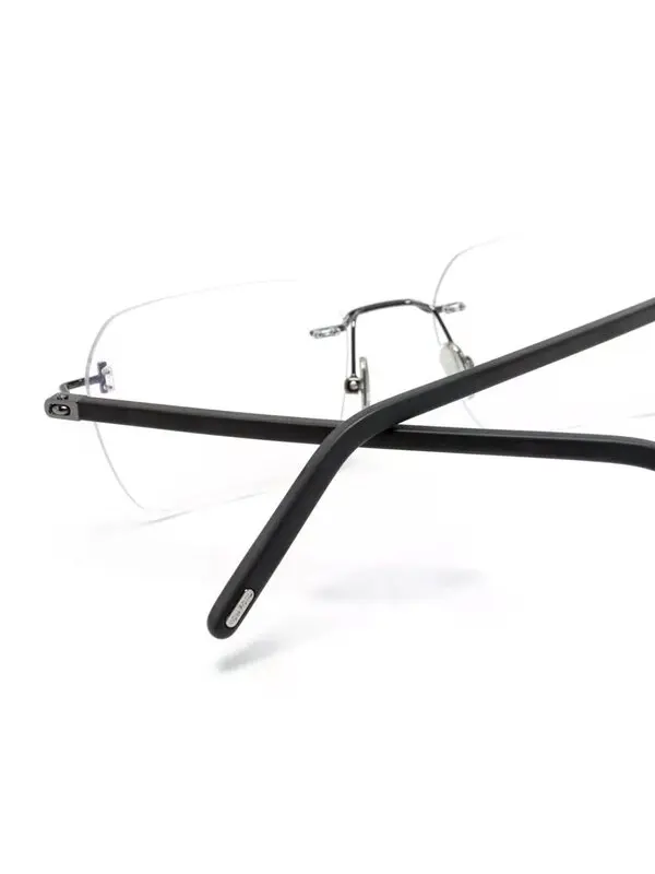TOM FORD Rectangular Rimless Eyeglasses