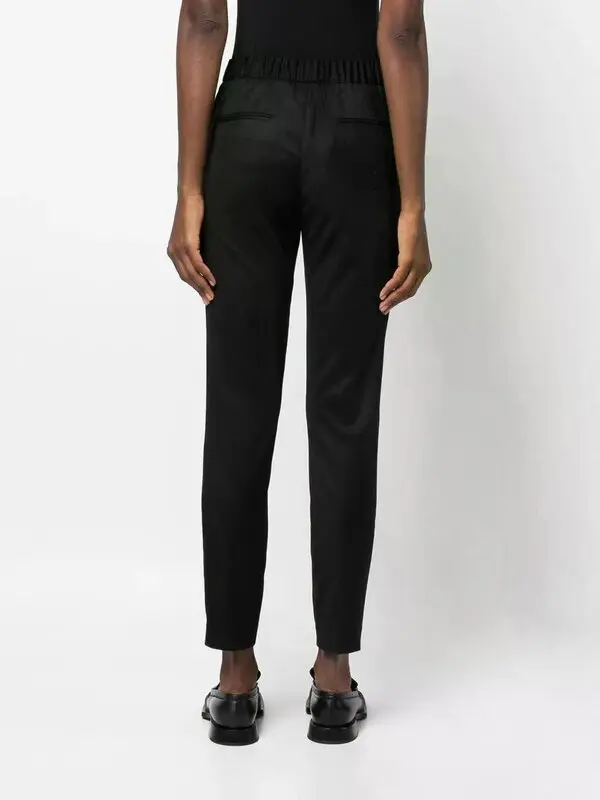 Fabiana Filippi Virgin Wool Bead-detail Drawstring Trousers